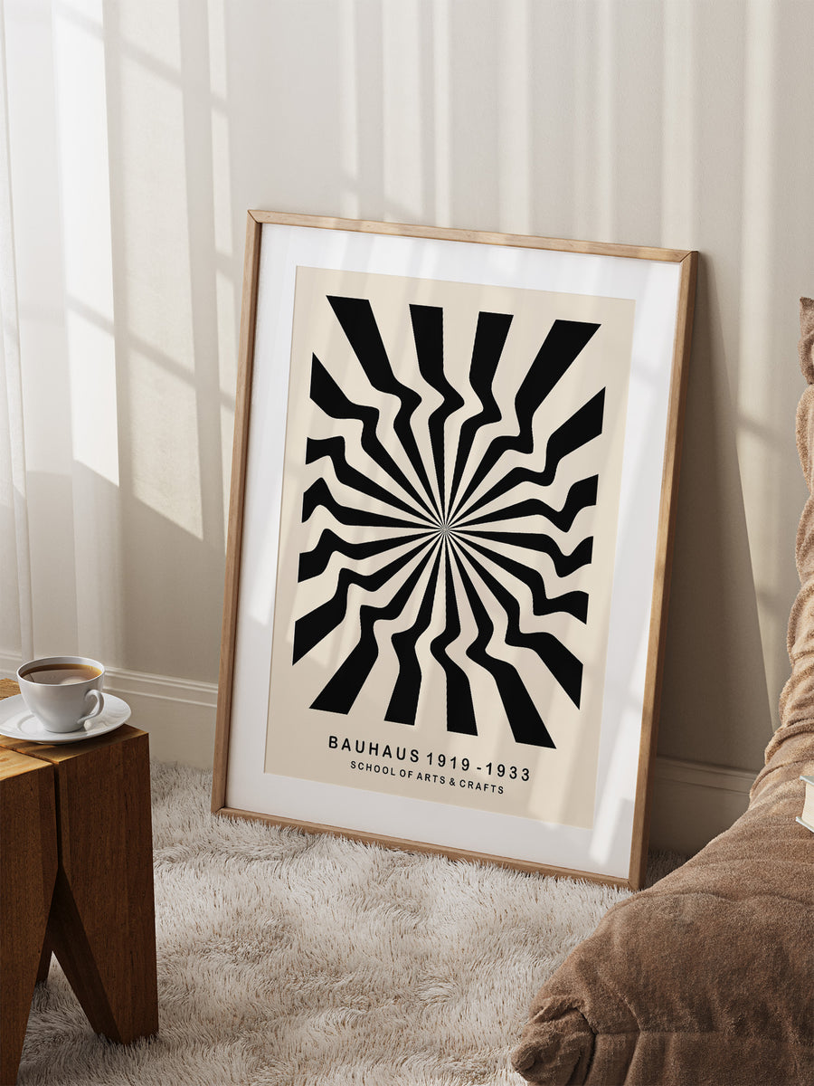 Bauhaus Op Art Poster | Digital Download – Luxe Poster Co