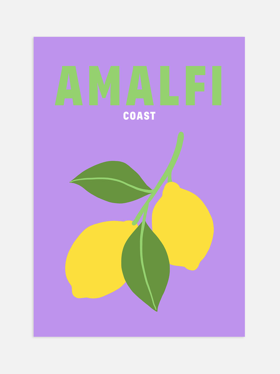 Amalfi Coast Poster – Luxe Poster Co