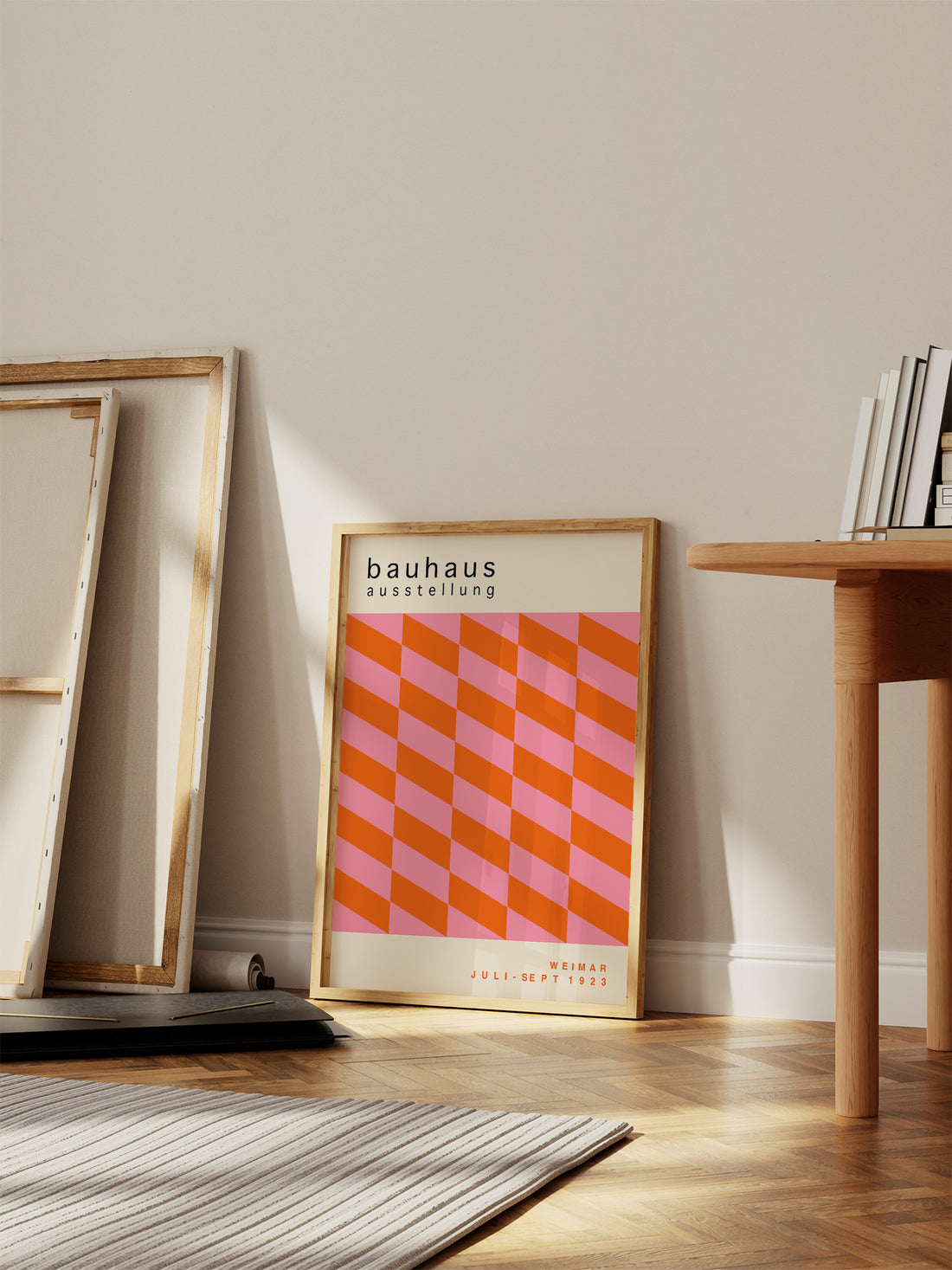 Diagonal Stripes Poster – Luxe Poster Co