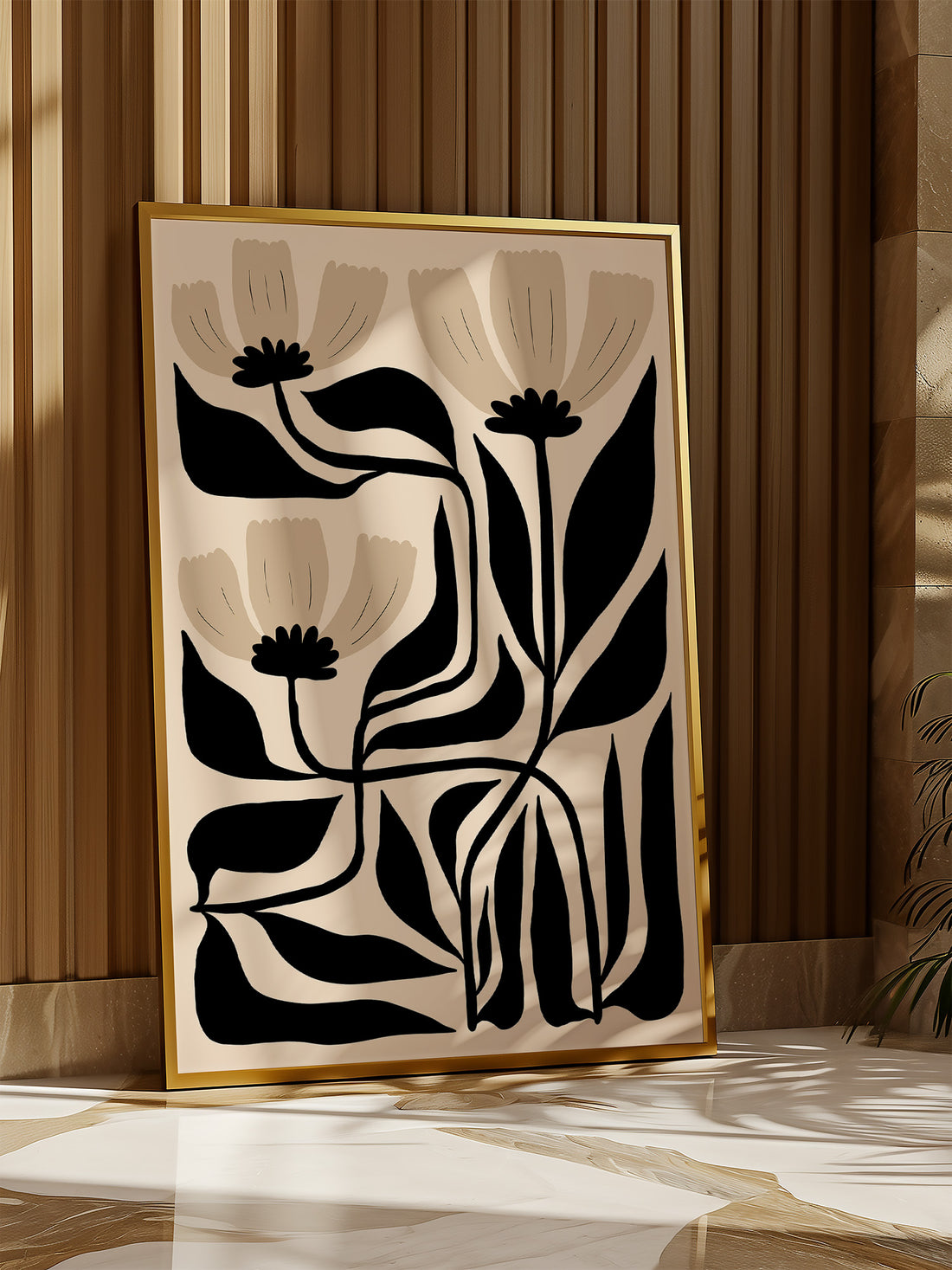 Abstract Flower Print | Digital Download – Luxe Poster Co