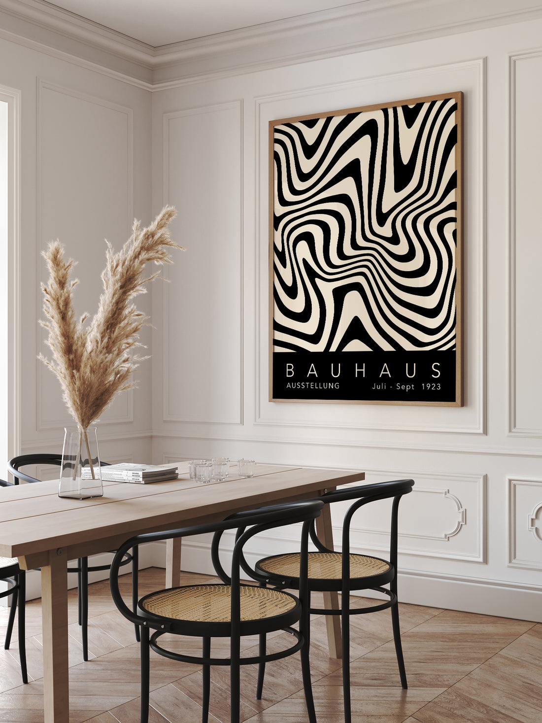 Wavy Stripes Print – Luxe Poster Co
