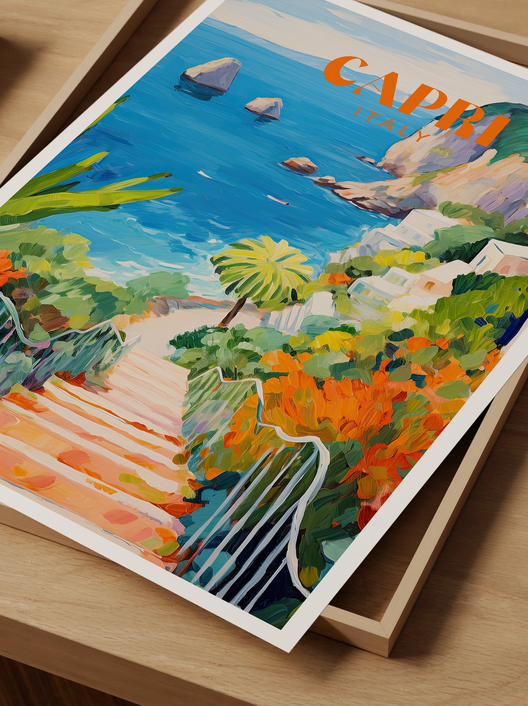 Capri Art Print – Luxe Poster Co