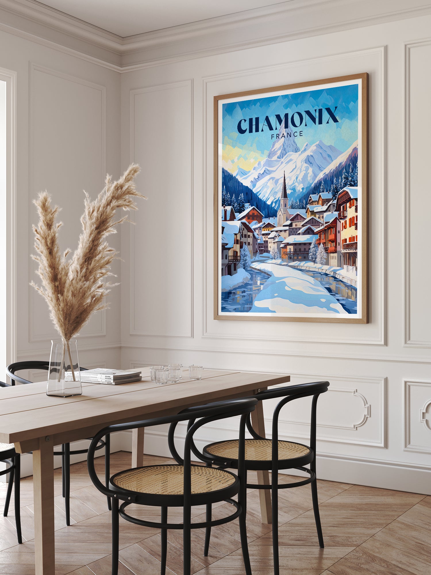 Chamonix Art Print – Luxe Poster Co