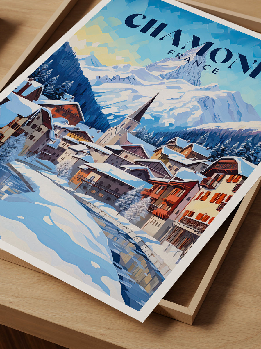 Chamonix Art Print – Luxe Poster Co