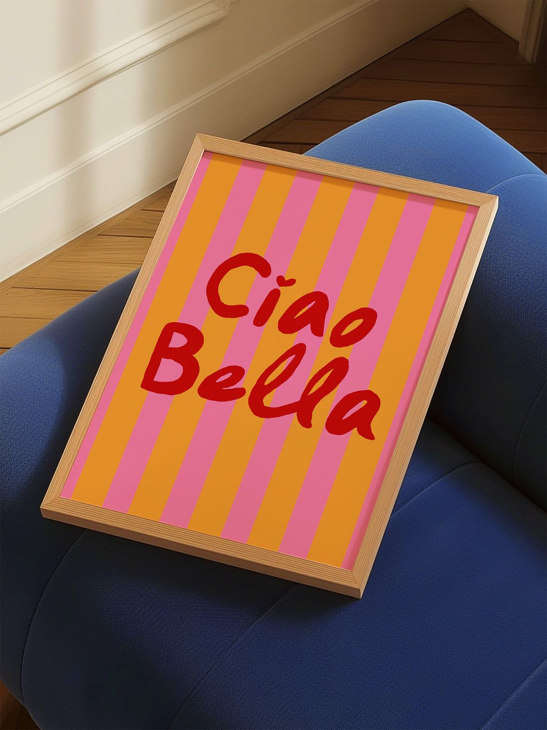 Red Ciao Bella Print – Luxe Poster Co