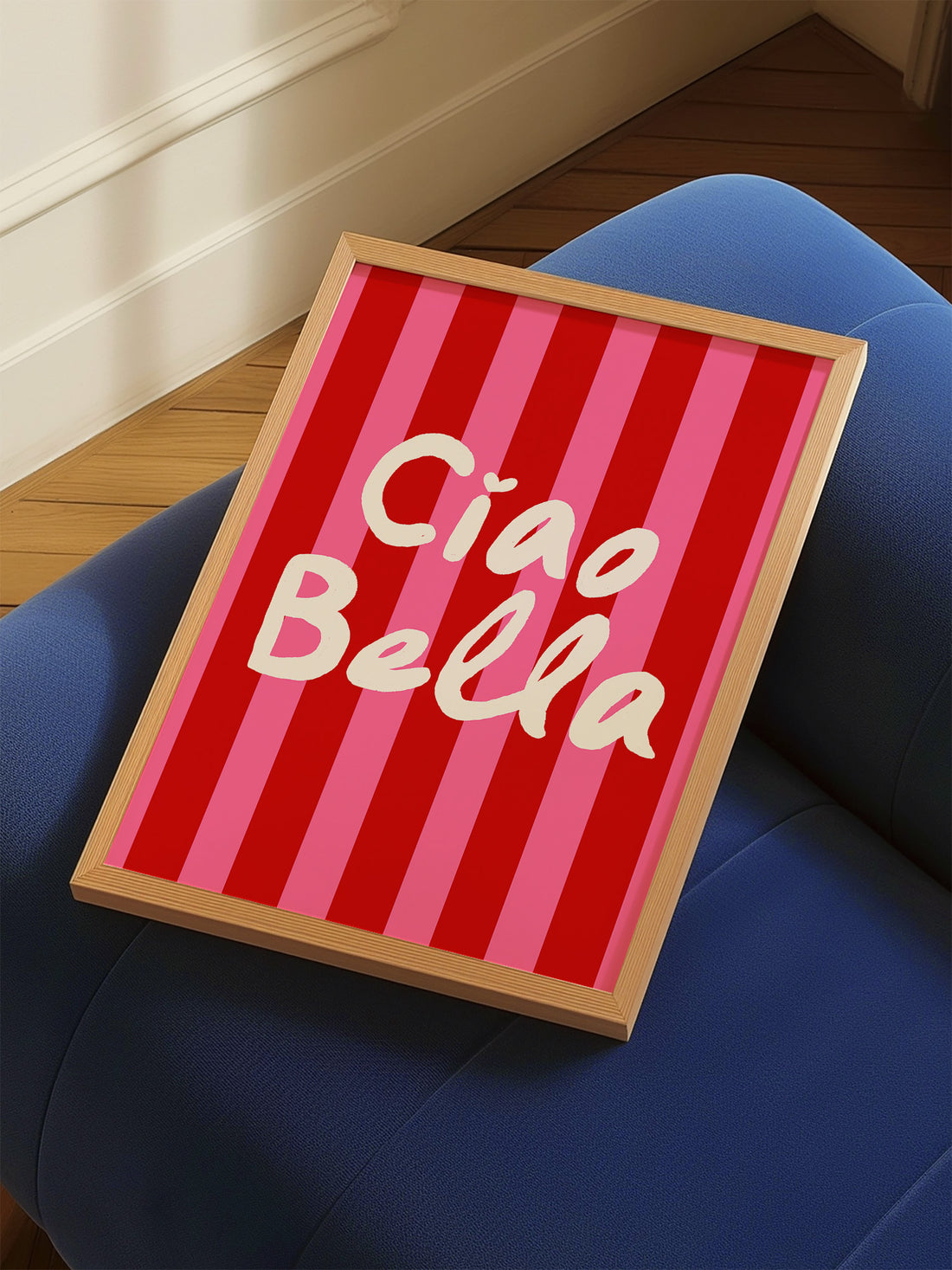 Pink Ciao Bella Print – Luxe Poster Co
