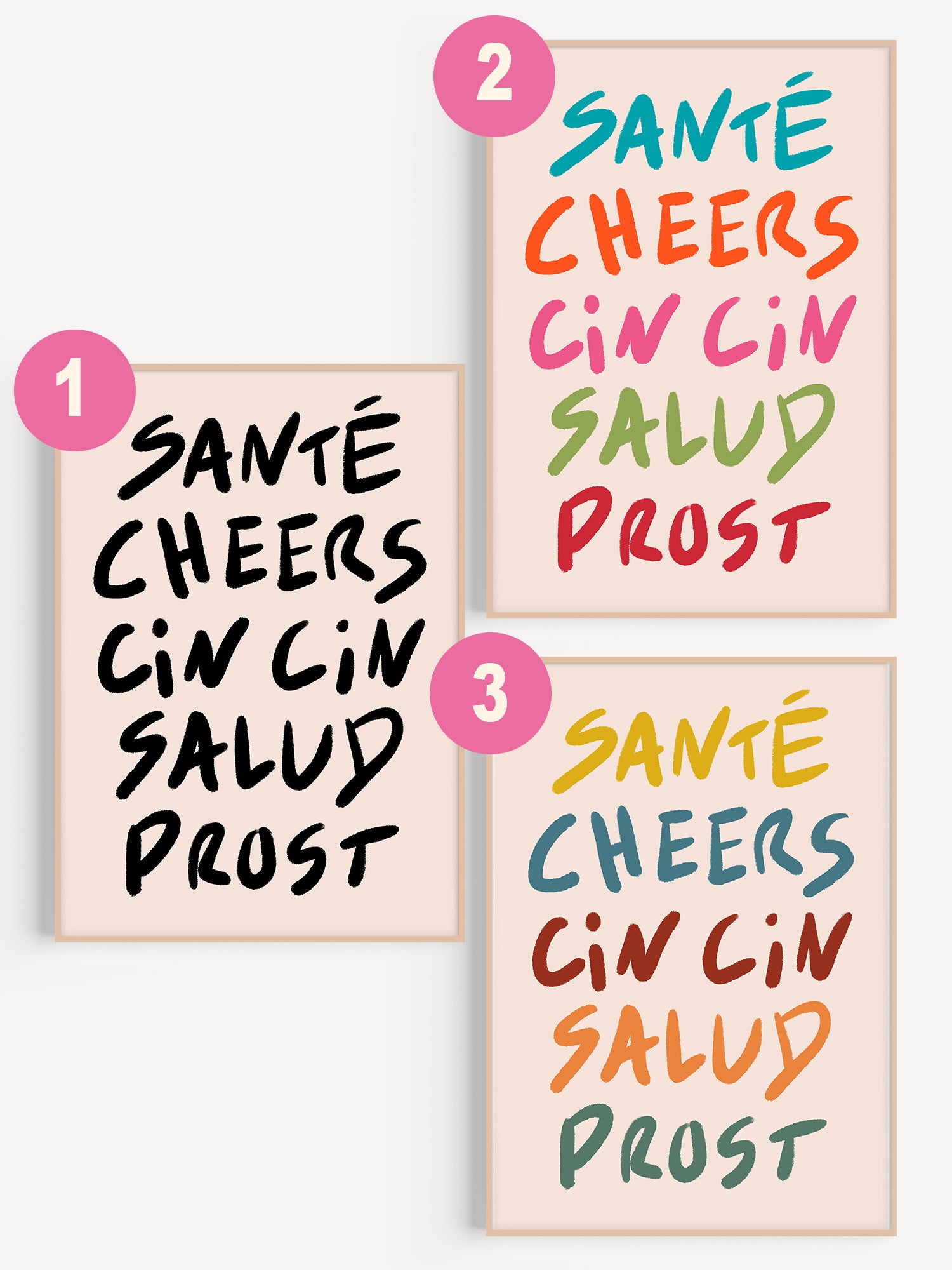 Cheers Art Print – Luxe Poster Co
