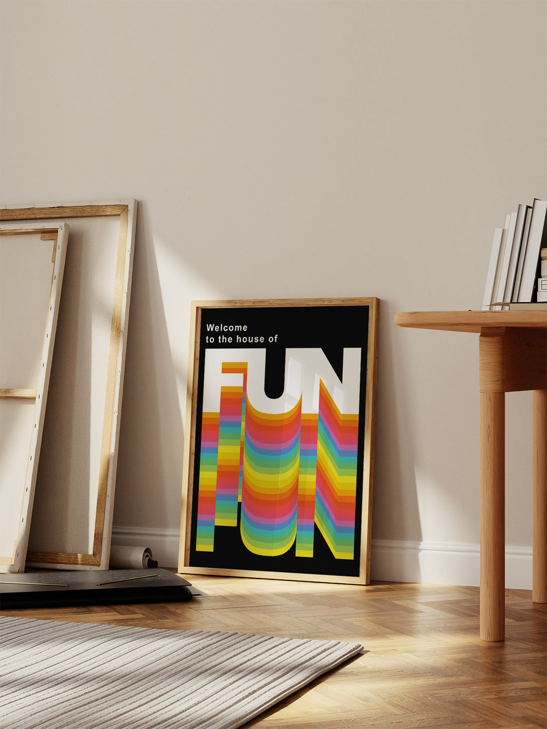 Welcome To The House Of Fun Poster – Luxe Poster Co