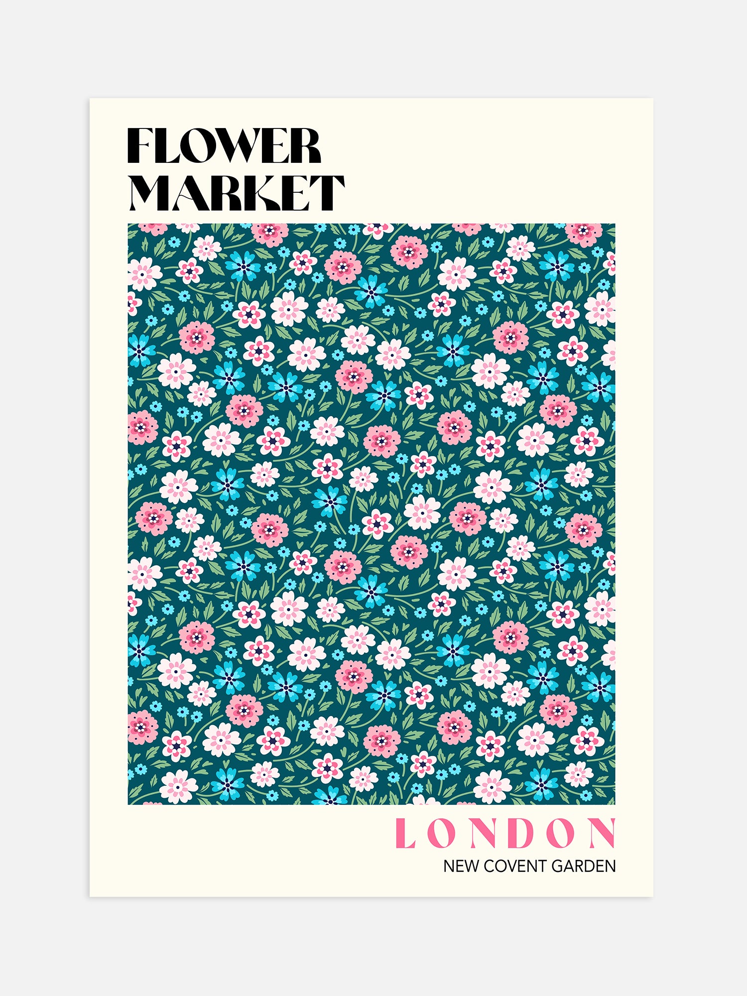 Flower Market Prints – Luxe Poster Co