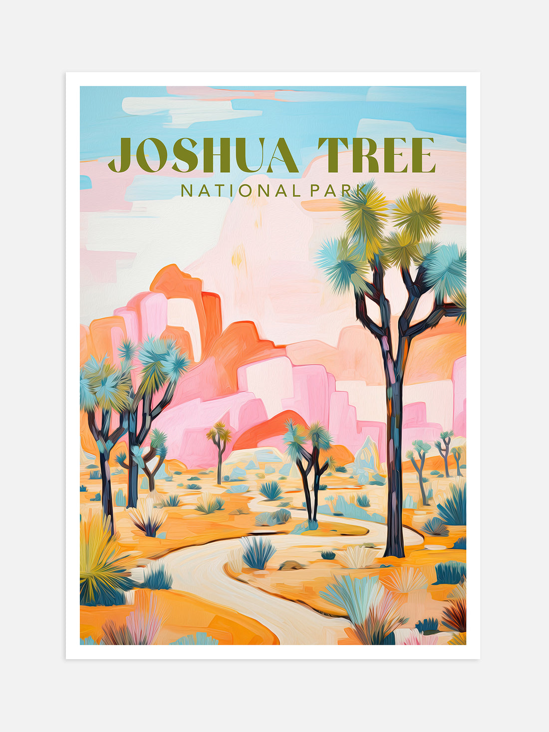 Joshua Tree National Park Print – Luxe Poster Co