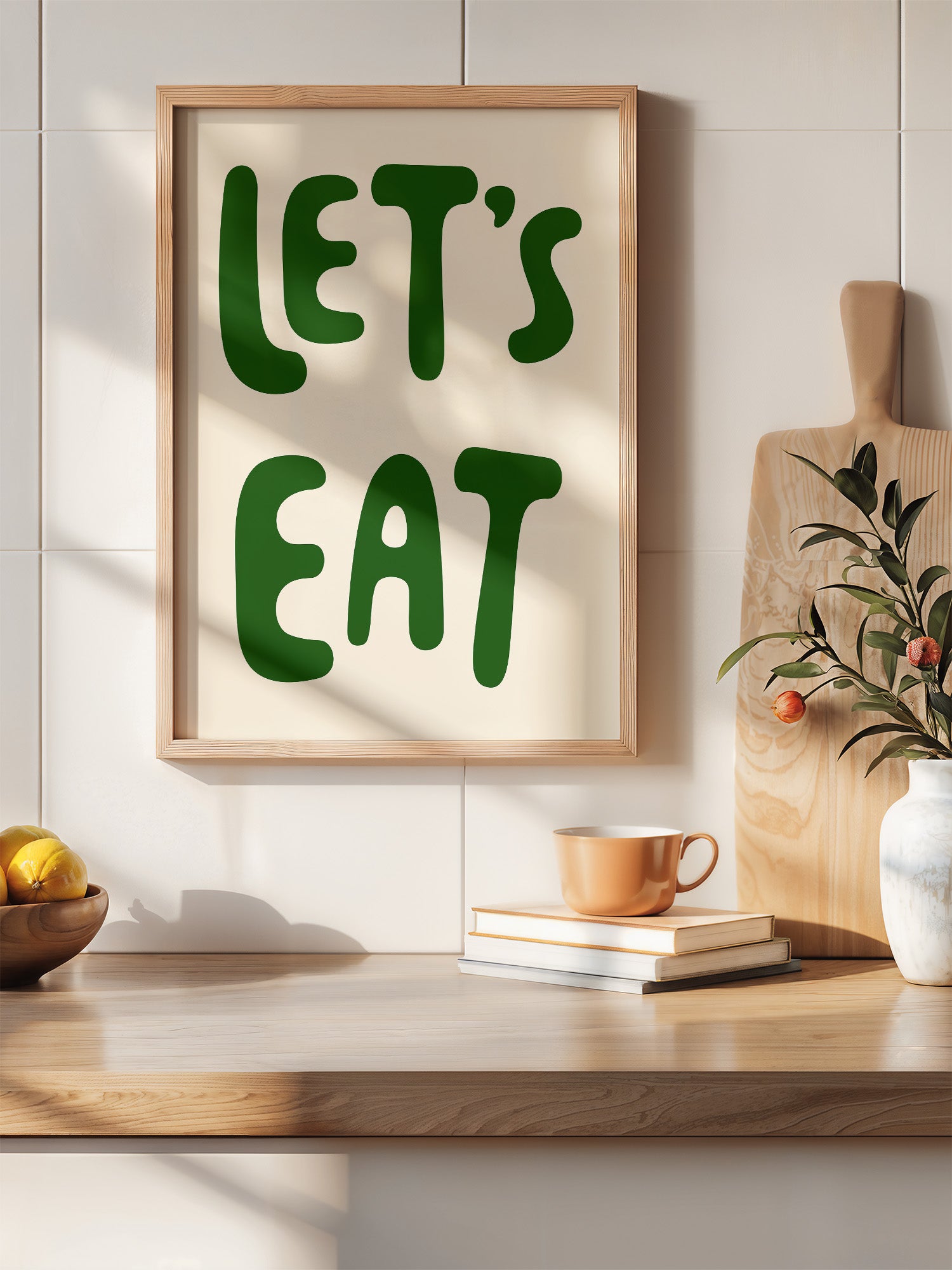 Let's Eat Print | Digital Download – Luxe Poster Co