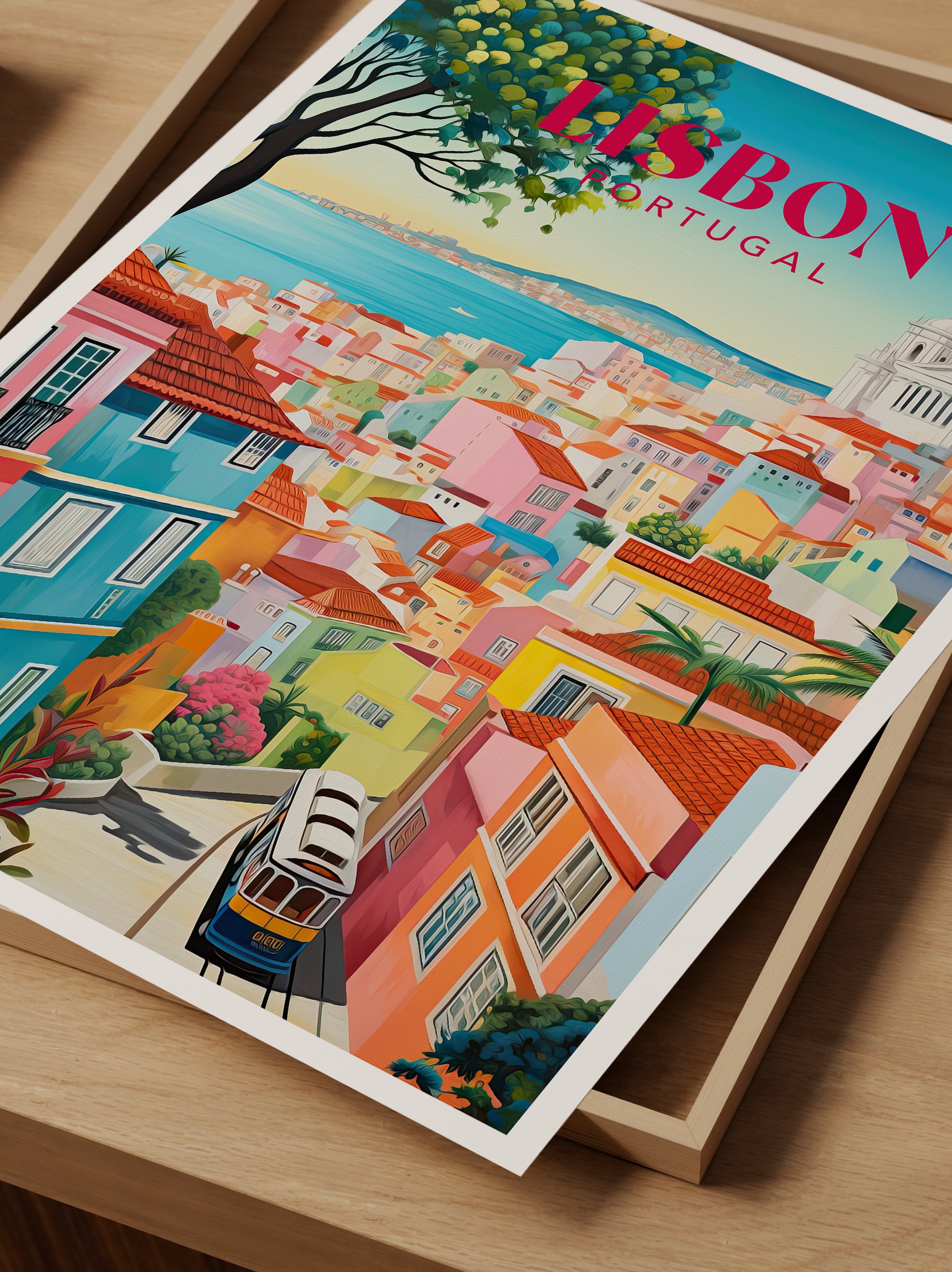 Lisbon Art Print – Luxe Poster Co