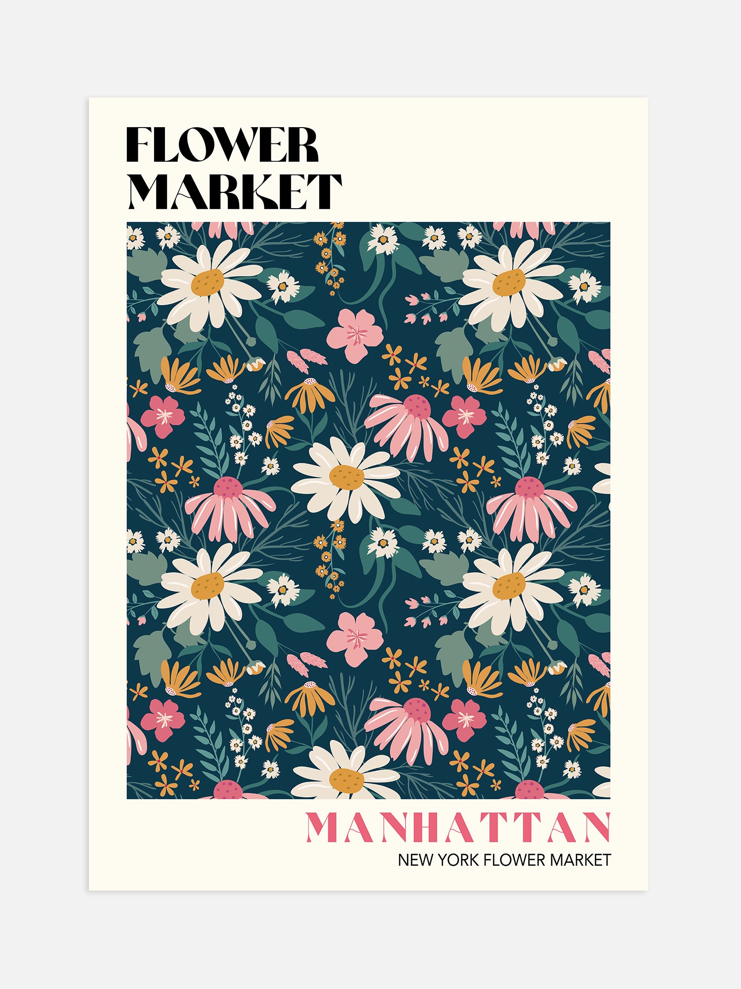 Flower Market Prints – Luxe Poster Co