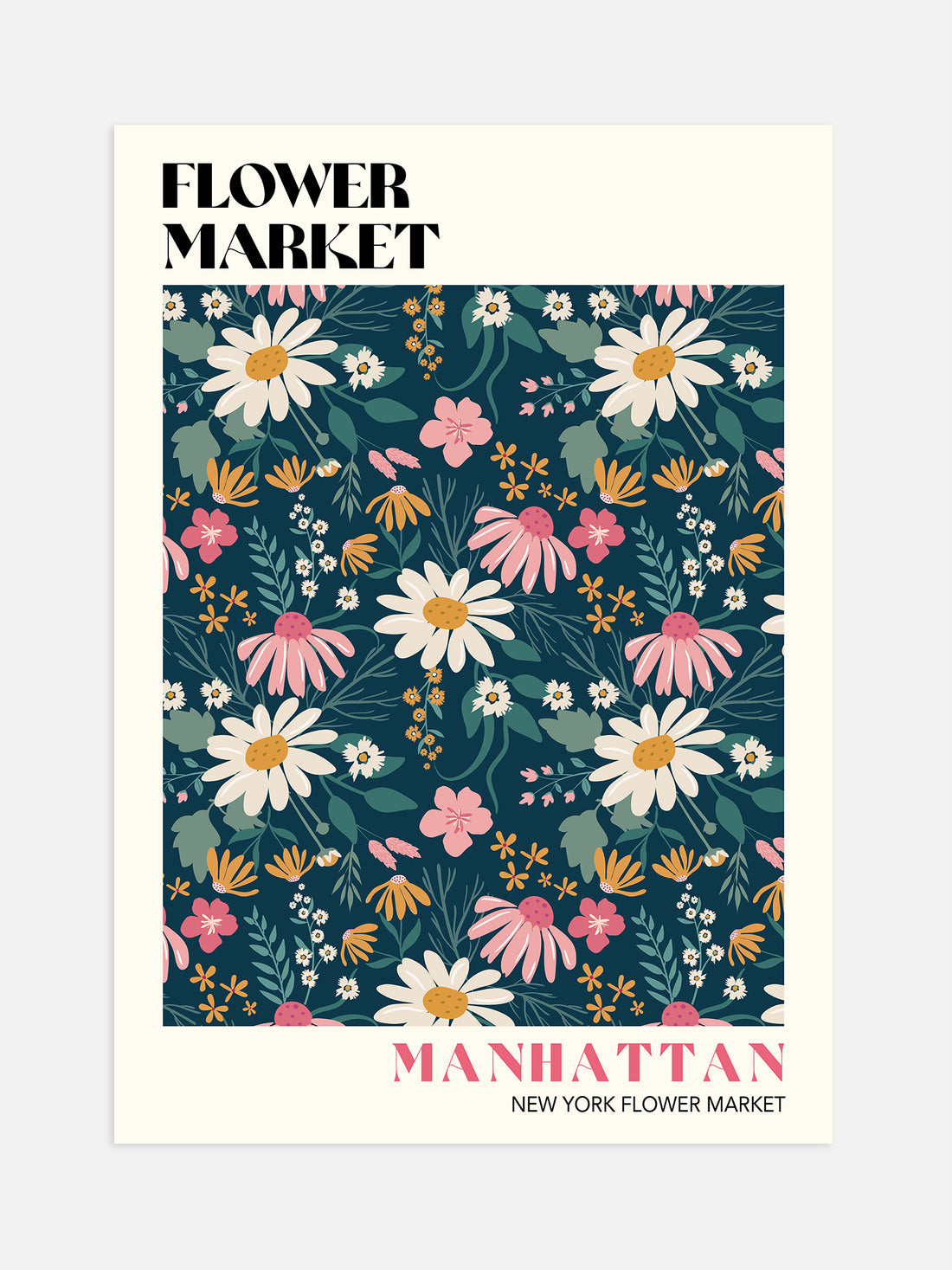 Flower Market Prints – Luxe Poster Co