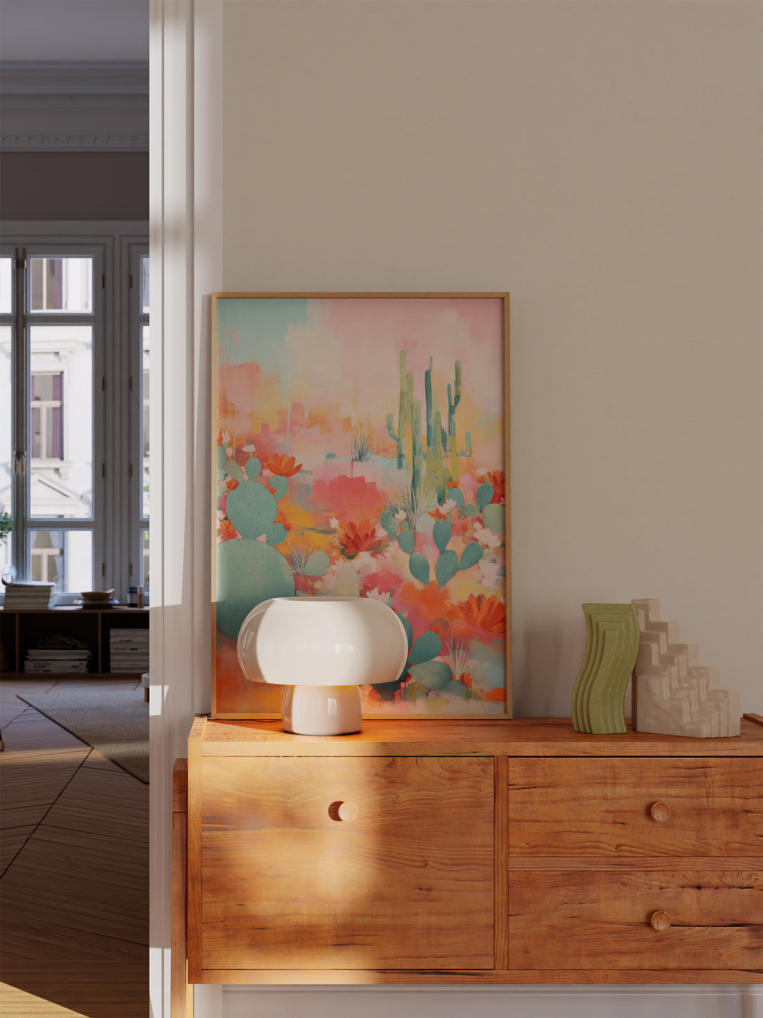 Abstract Desert Art Print – Luxe Poster Co