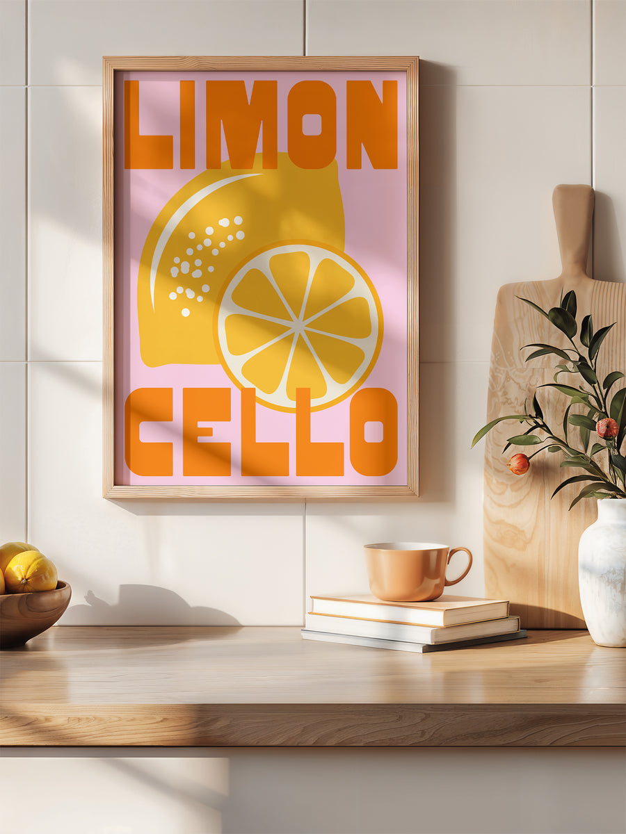 Retro Limoncello Poster – Luxe Poster Co
