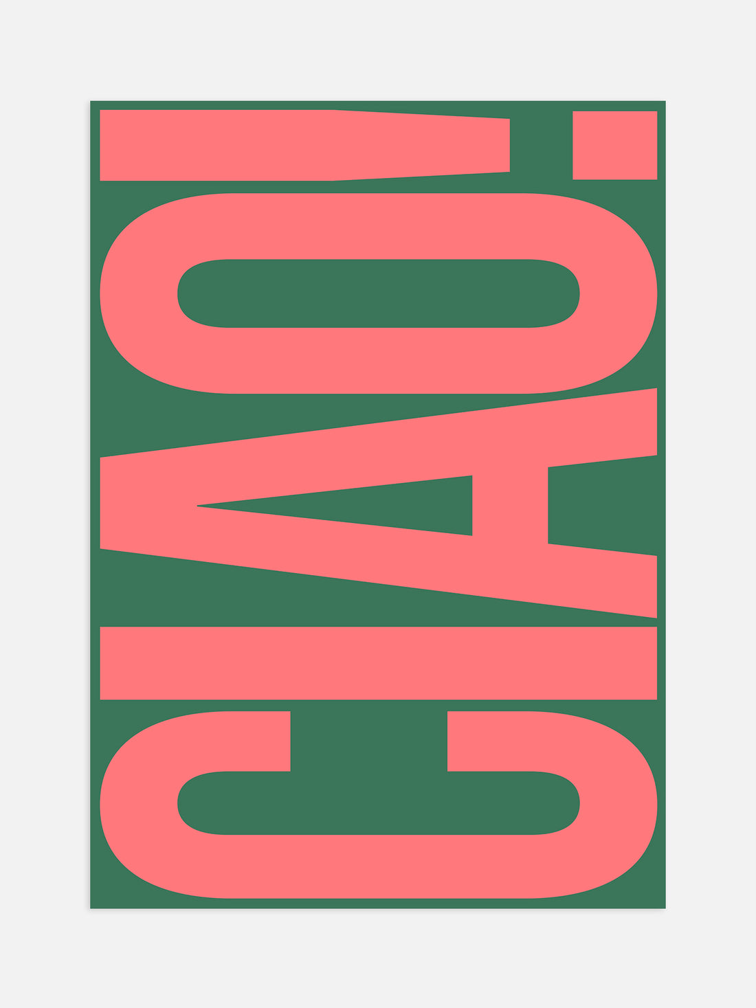 Pink Ciao Italian Poster – Luxe Poster Co