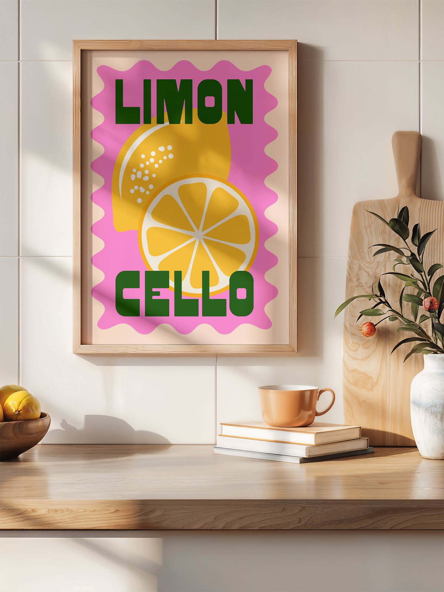 Colourful Limoncello Poster – Luxe Poster Co