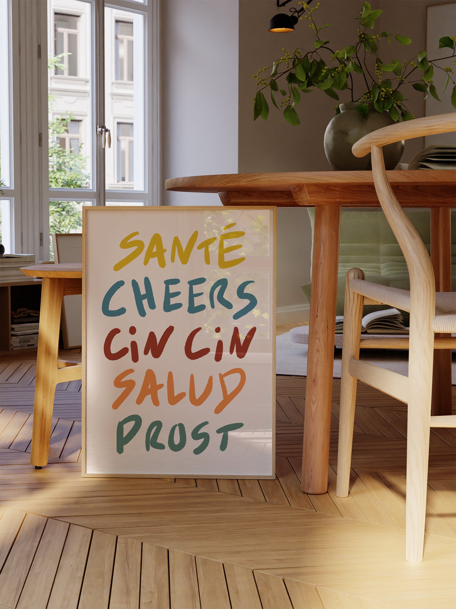 Cheers Art Print – Luxe Poster Co
