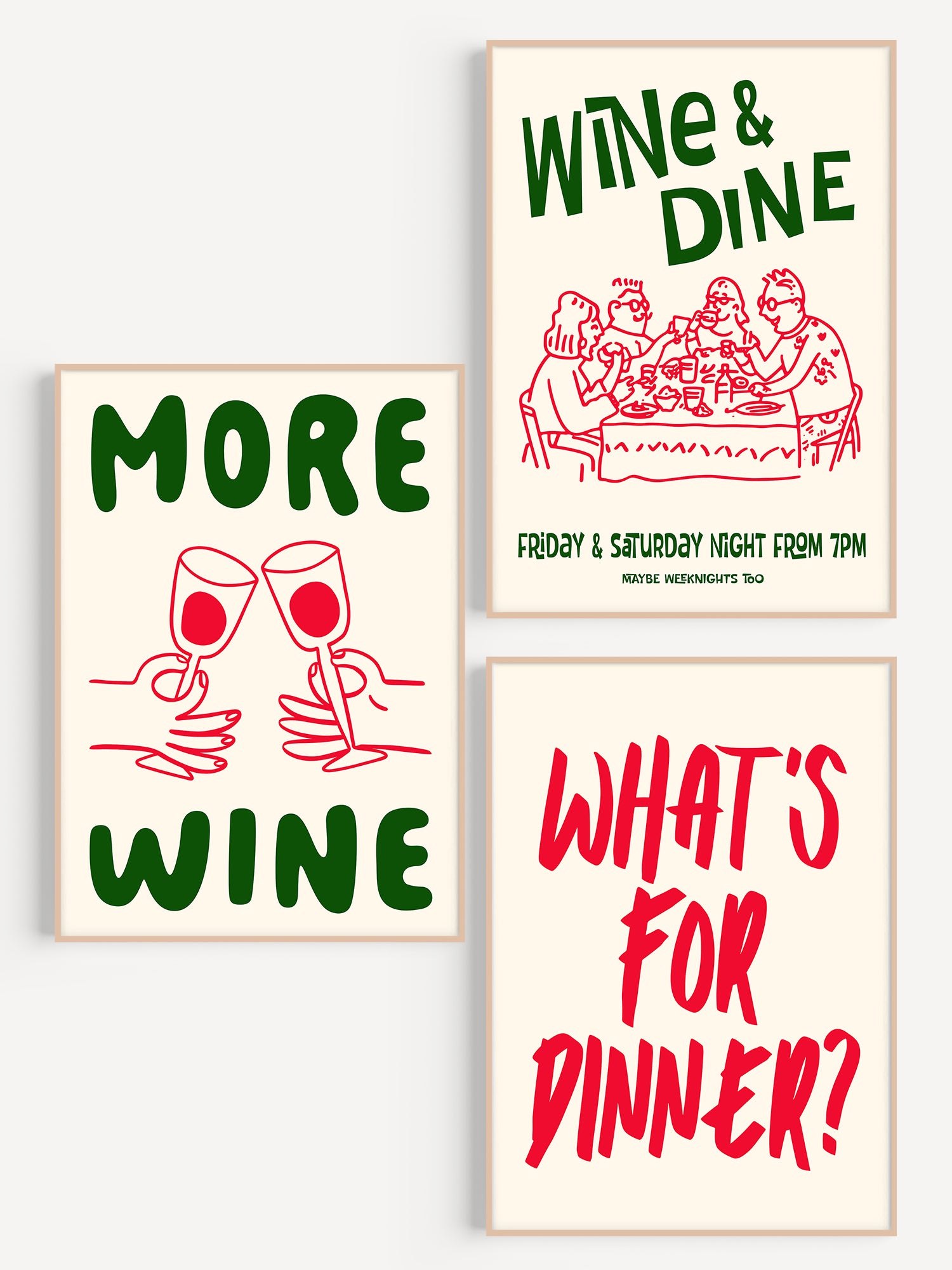 Kitchen Wall Art | Digital Download Posters – Luxe Poster Co