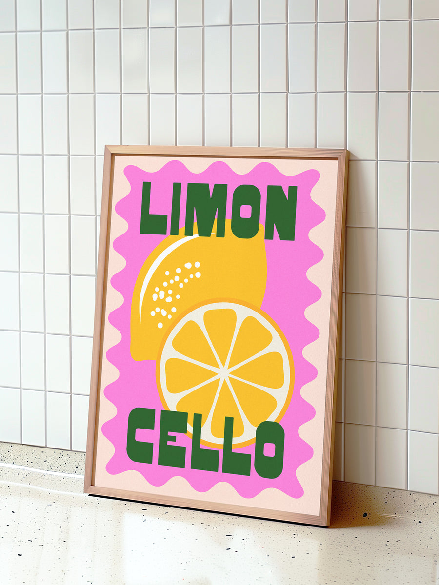 Limoncello Poster | Digital Download – Luxe Poster Co