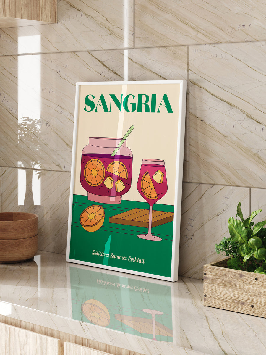 Sangria Poster – Luxe Poster Co