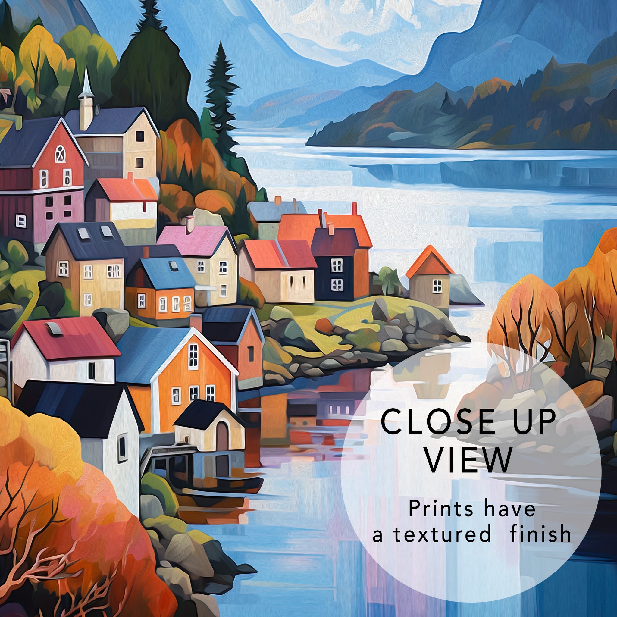 The Fjords Norway Art Print – Luxe Poster Co