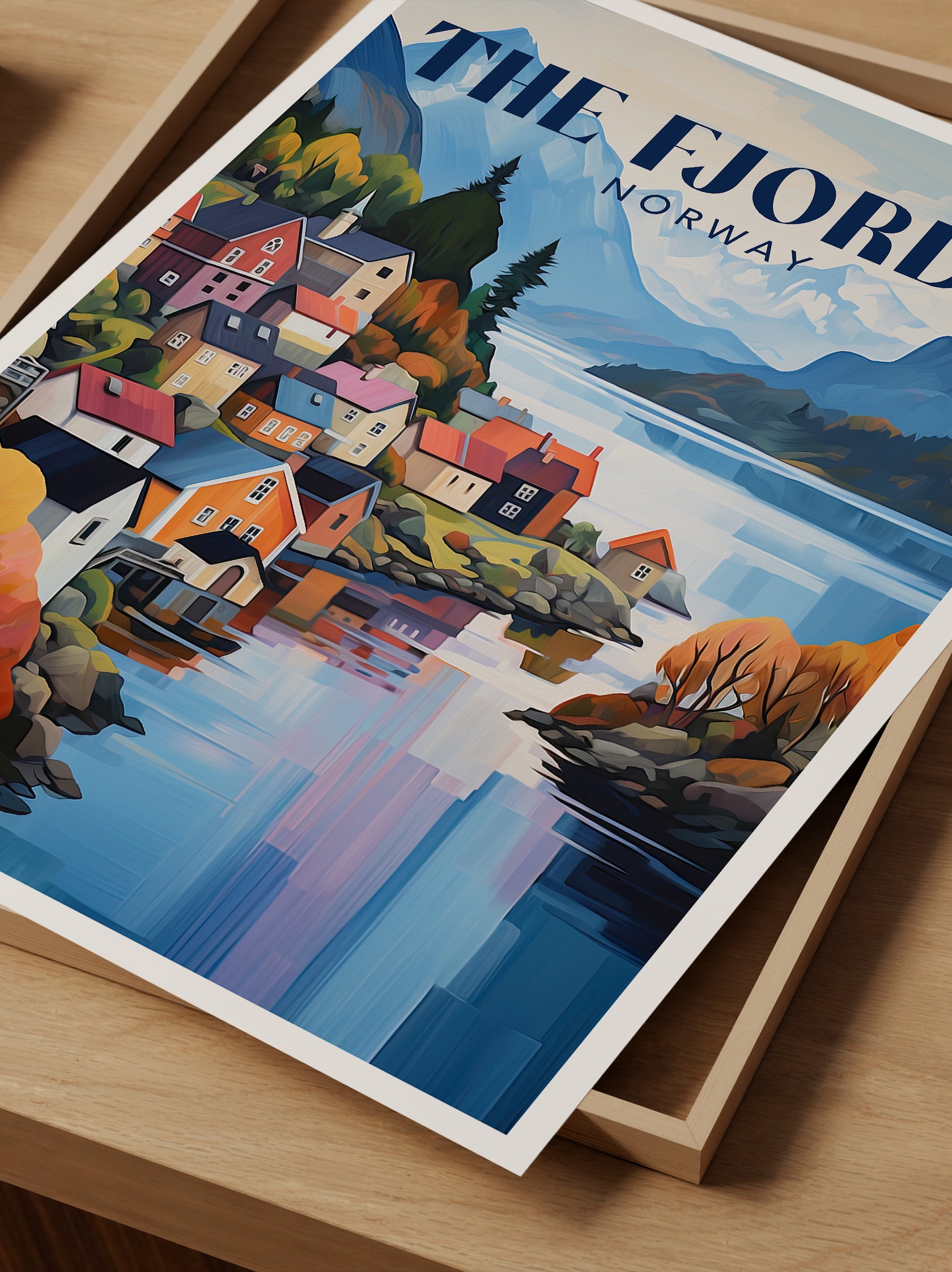 The Fjords Norway Art Print – Luxe Poster Co