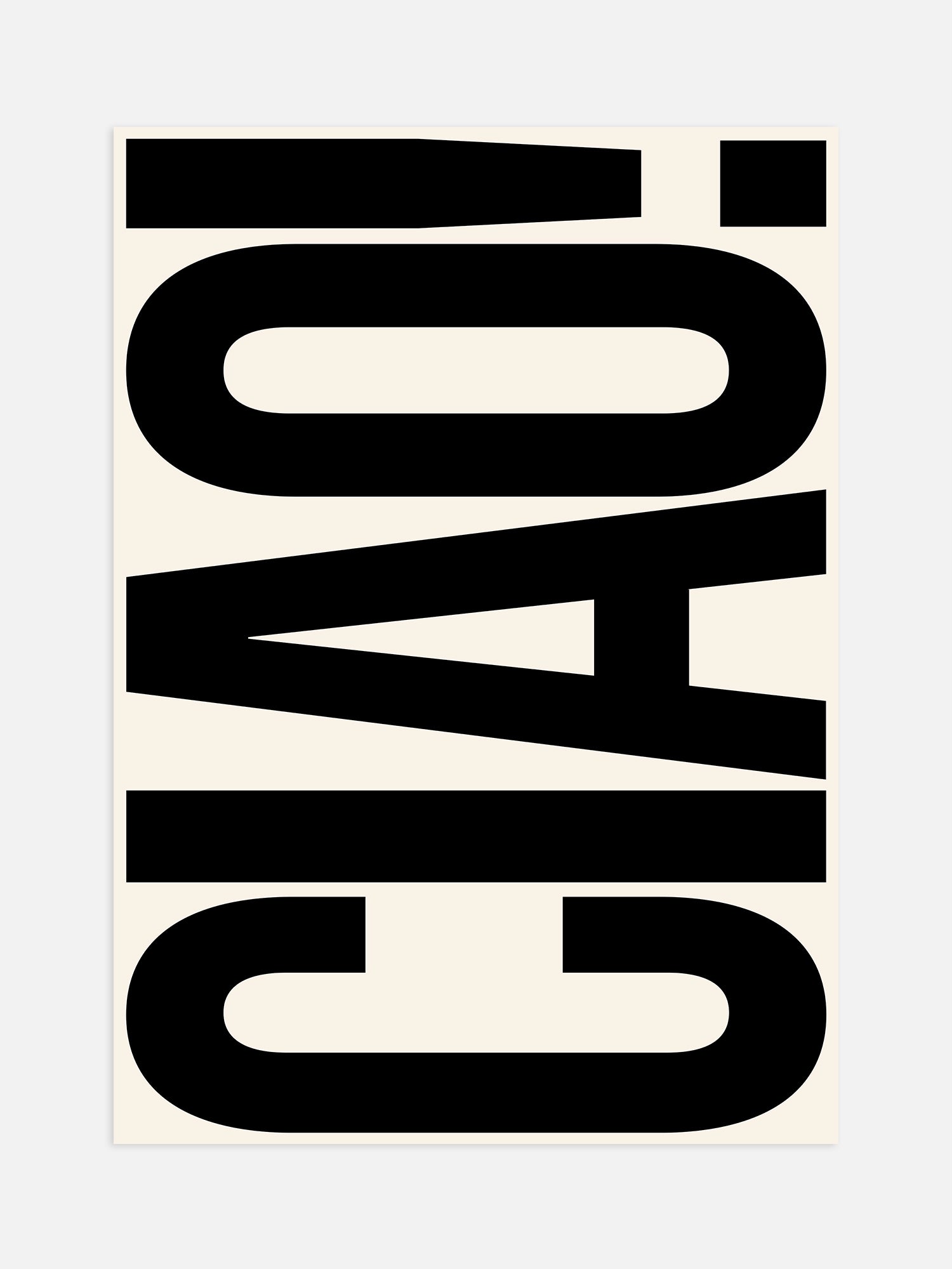 Ciao Italian Poster – Luxe Poster Co