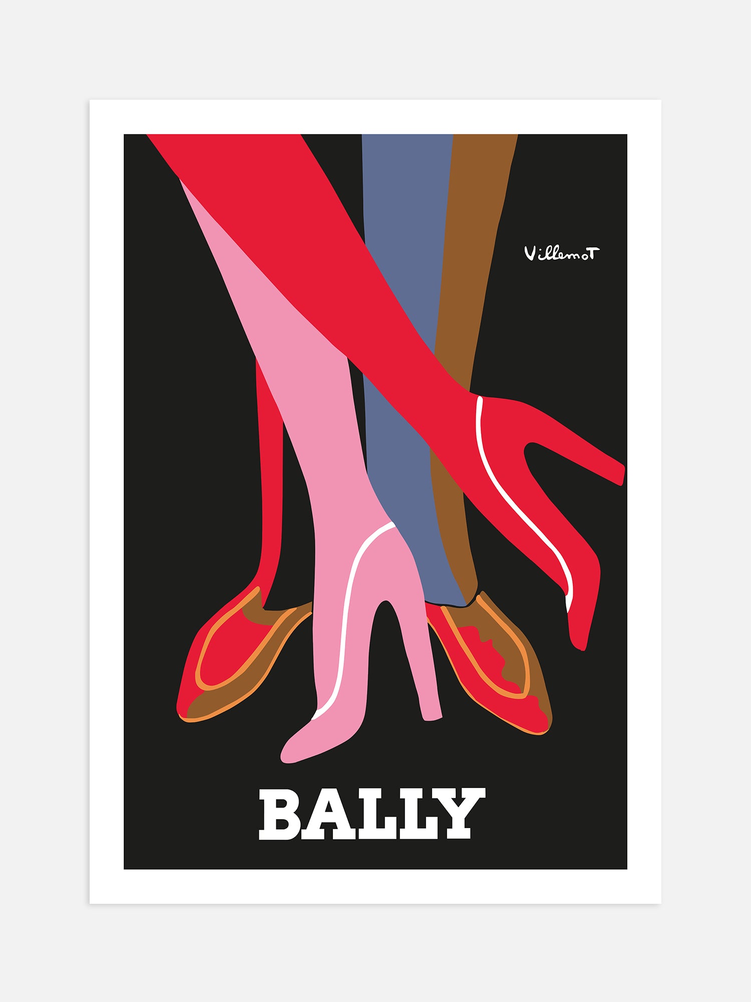 Bally Advertising Poster – Luxe Poster Co