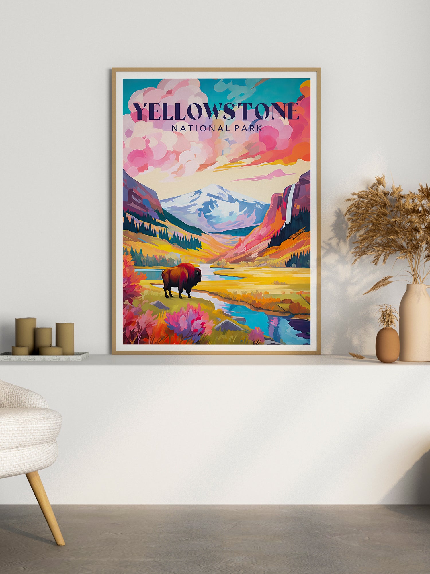 Yellowstone National Park Print – Luxe Poster Co